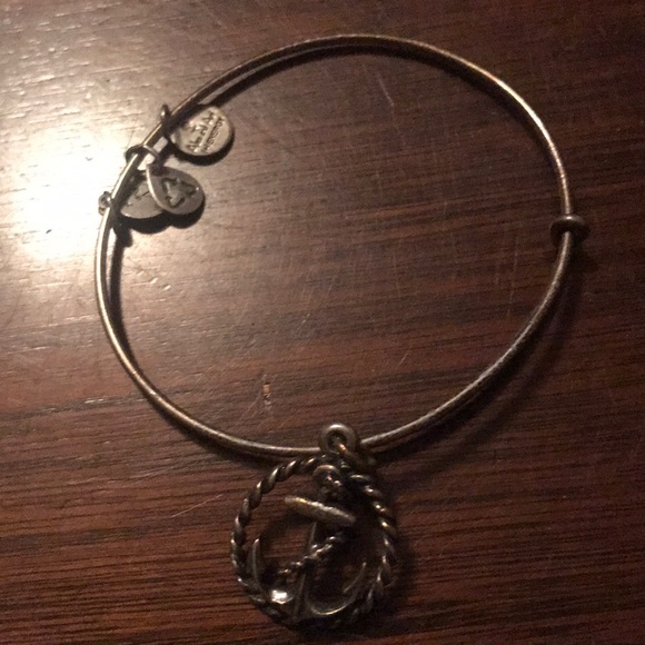 Alex and Ani | Jewelry | Gold Alex And Ani Anchor Bracelet | Poshmark